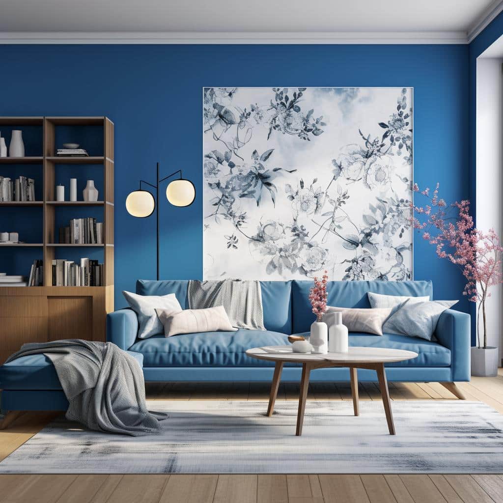 Tapete Azul: 5 Ideias Para Adicionar Cor E Conforto. | Cursos De ...