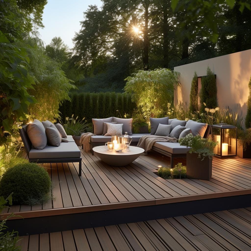 Deck Para Jardim: Transforme Seu Espaço Exterior Com Estilo E Charme ...