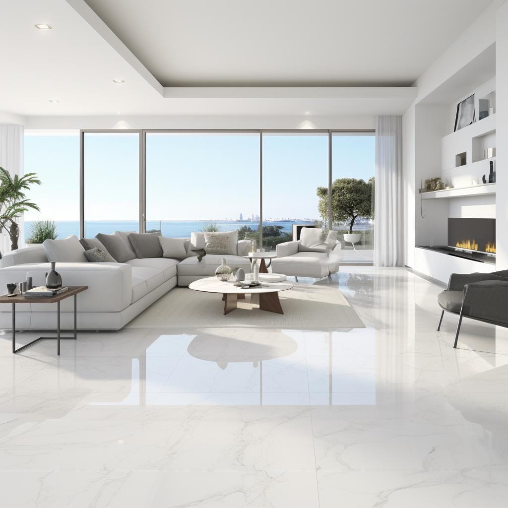 Porcelanato Branco Ilumine Seu Espaço Com Elegância: O Segredo Para ...